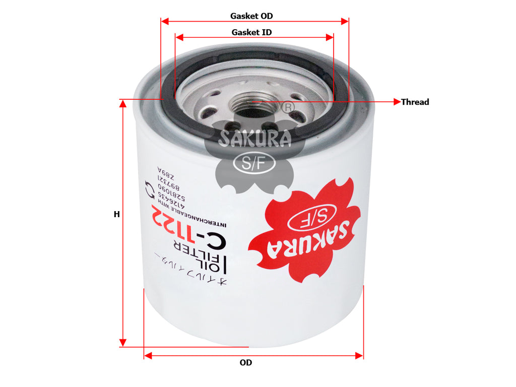 C-1122 Oil Filter - Filters and More – Filters and More Store