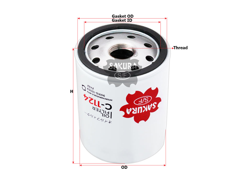 C-1124 Oil Filter | Filters & More – Filters and More Store