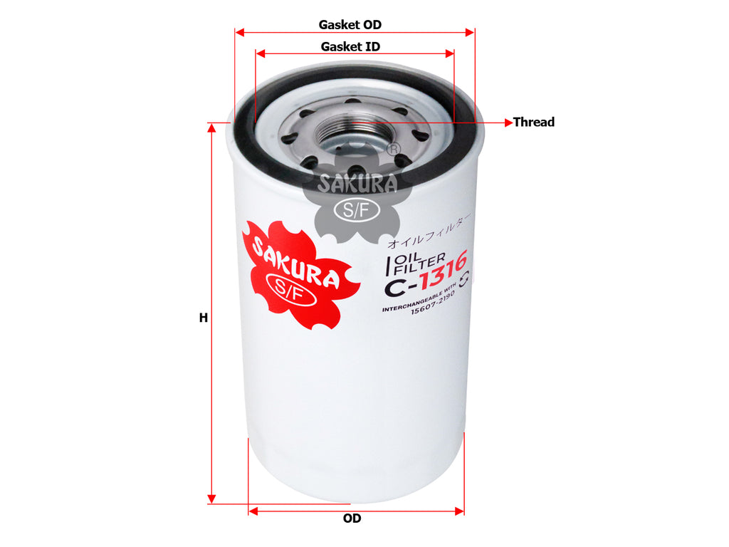 C-1316 Oil Filter | Filters & More – Filters and More Store