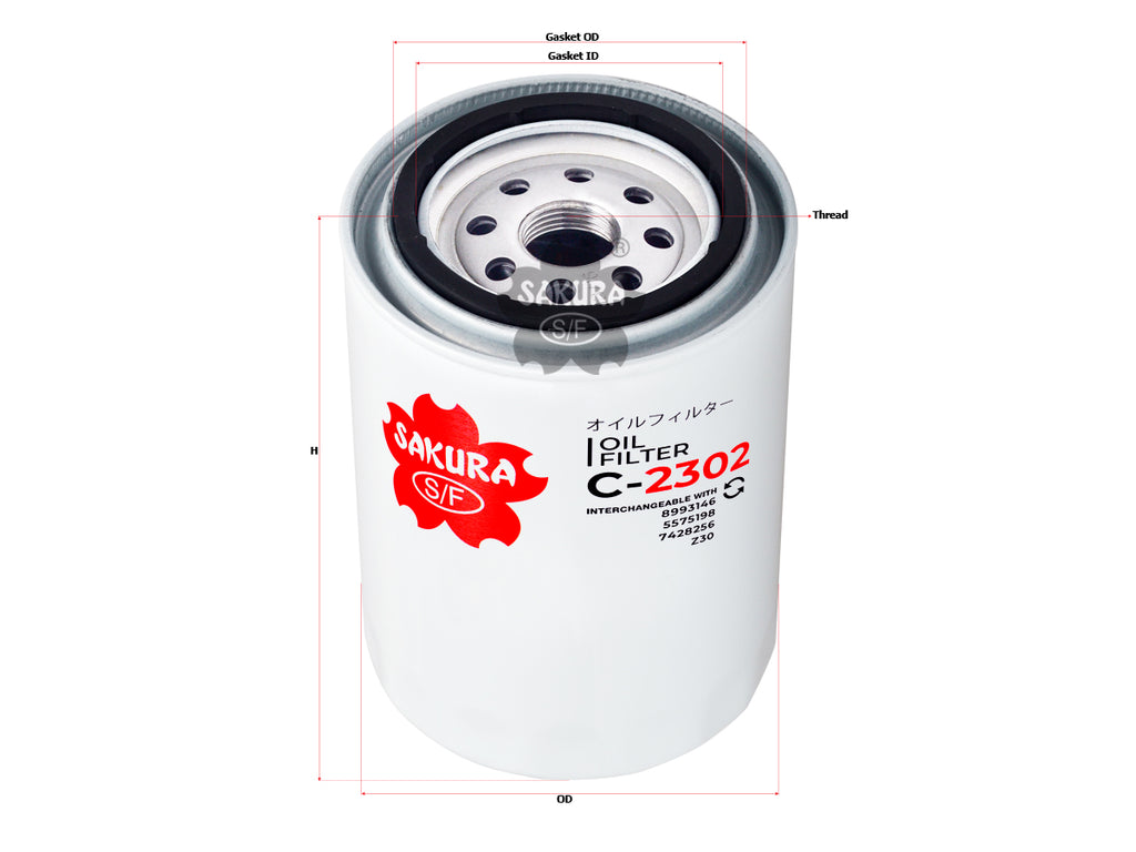 C-2302 Oil Filter | Filters & More – Filters and More Store