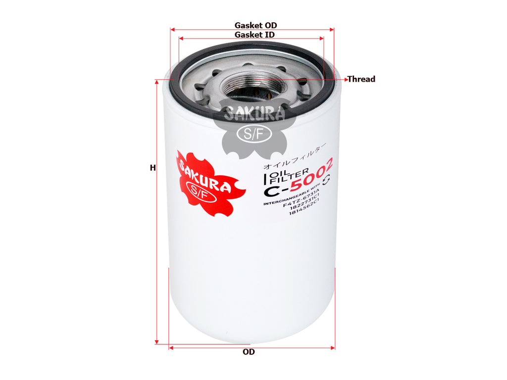 C-5002 Oil Filter | Filters & More – Filters and More Store