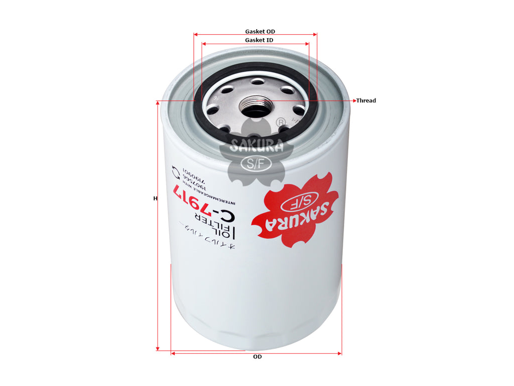 C-7917 Oil Filter | Filters & More – Filters and More Store