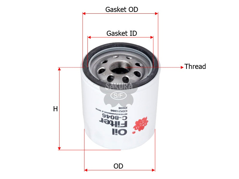 C-8046 Oil Filter | Filters & More – Filters and More Store