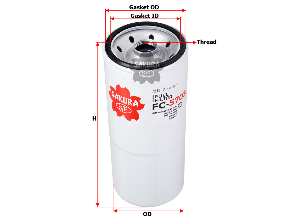 Fc-5703 Fuel Filter | Filters & More – Filters and More Store