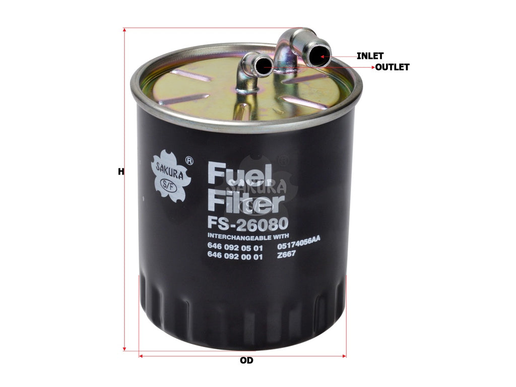 Fs-26080 Fuel Filter | Filters & More – Filters and More Store
