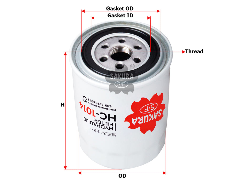 Hc-1014 Hydraulic Filter | Filters & More – Filters and More Store