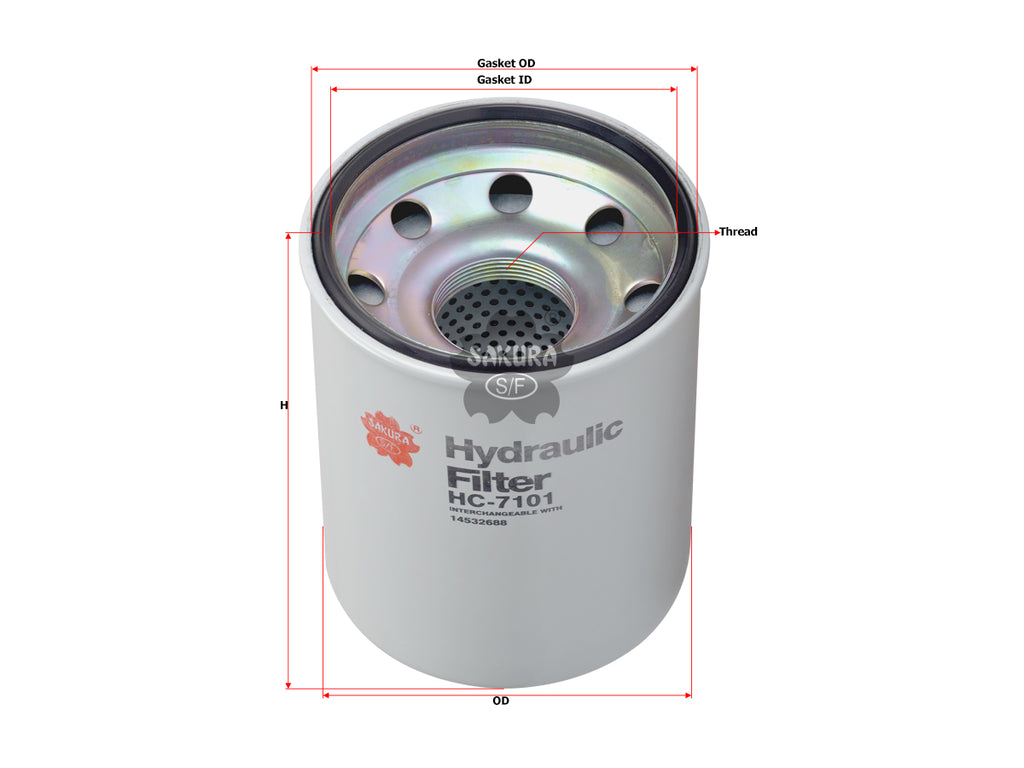 Hc-7101 Hydraulic Filter | Filters & More – Filters and More Store