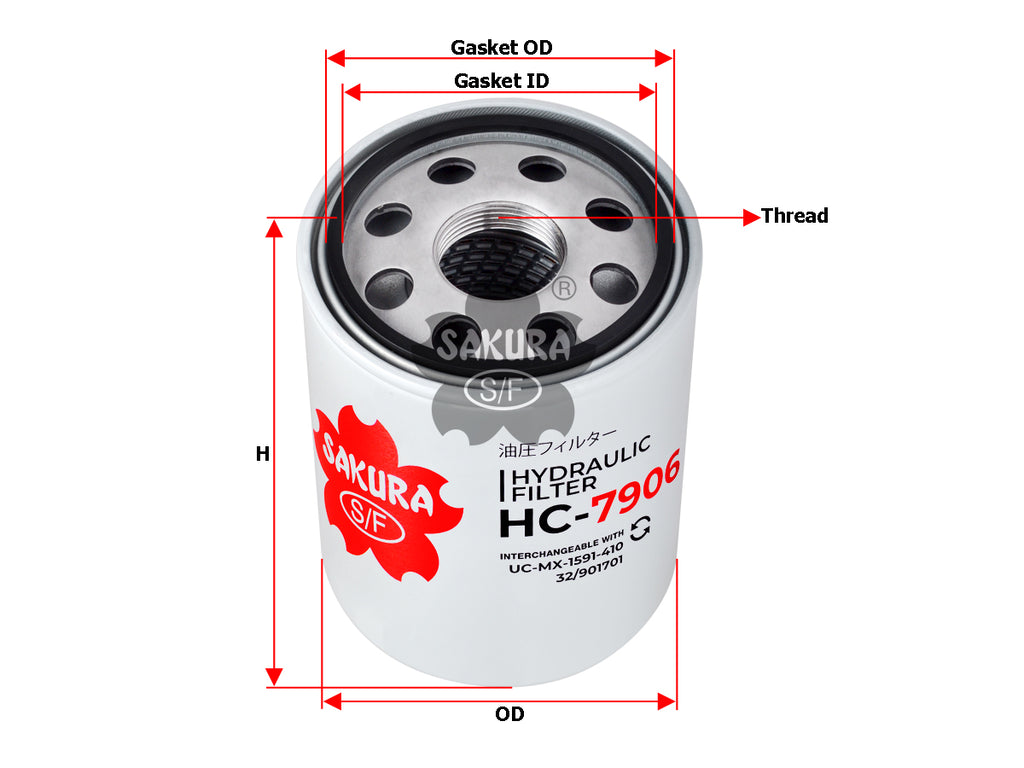 Hc-7906 Hydraulic Filter | Filters & More – Filters and More Store