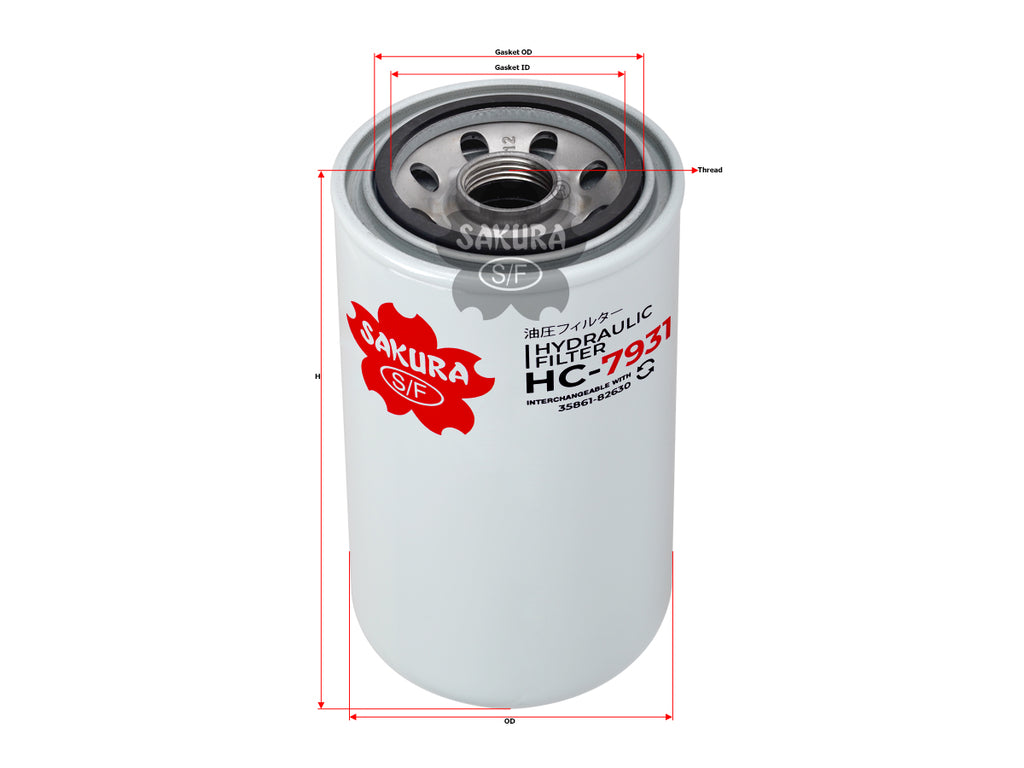Hc-7931 Hydraulic Filter | Filters & More – Filters and More Store