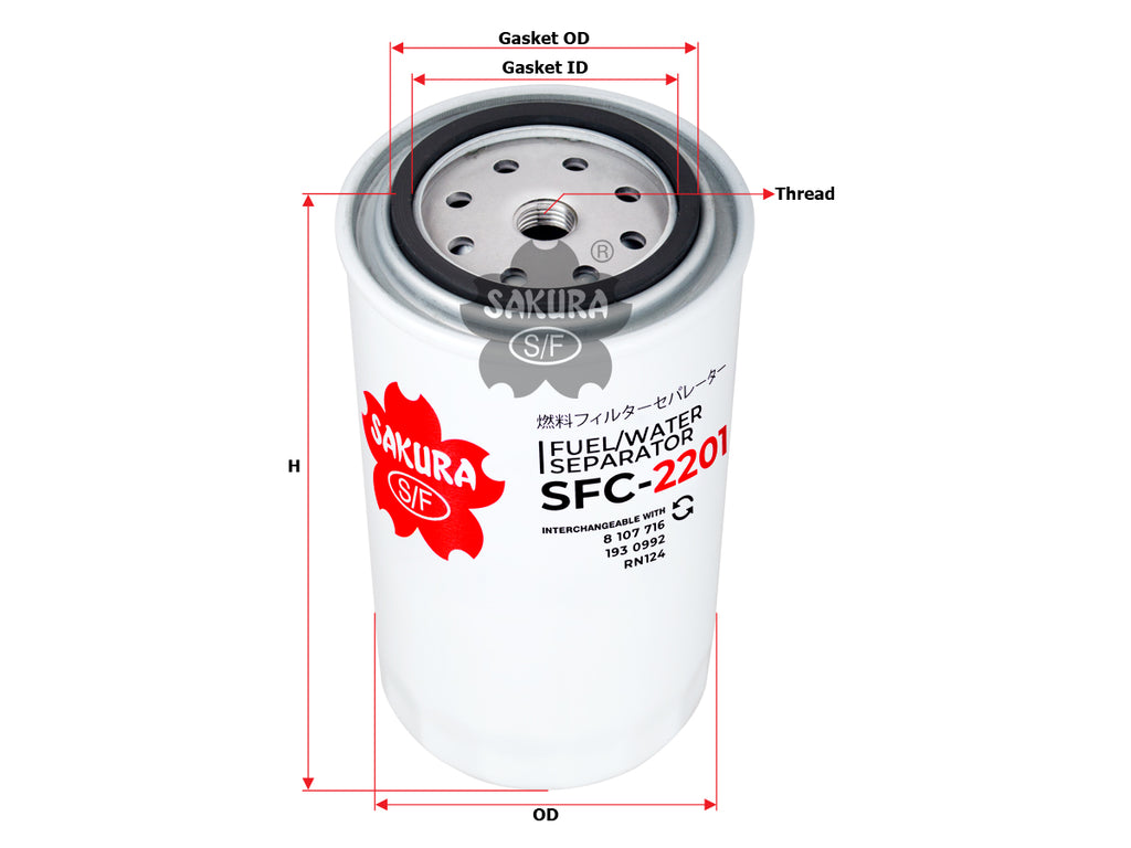 Sfc-2201 Fuel / Water Separator | Filters & More – Filters and More Store